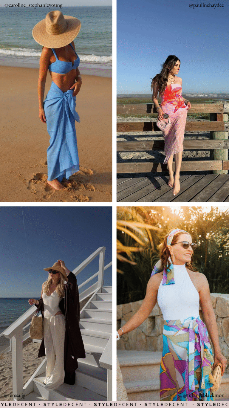 30 Stylish Beach Outfits That Never Go Out of Style - Style Decent